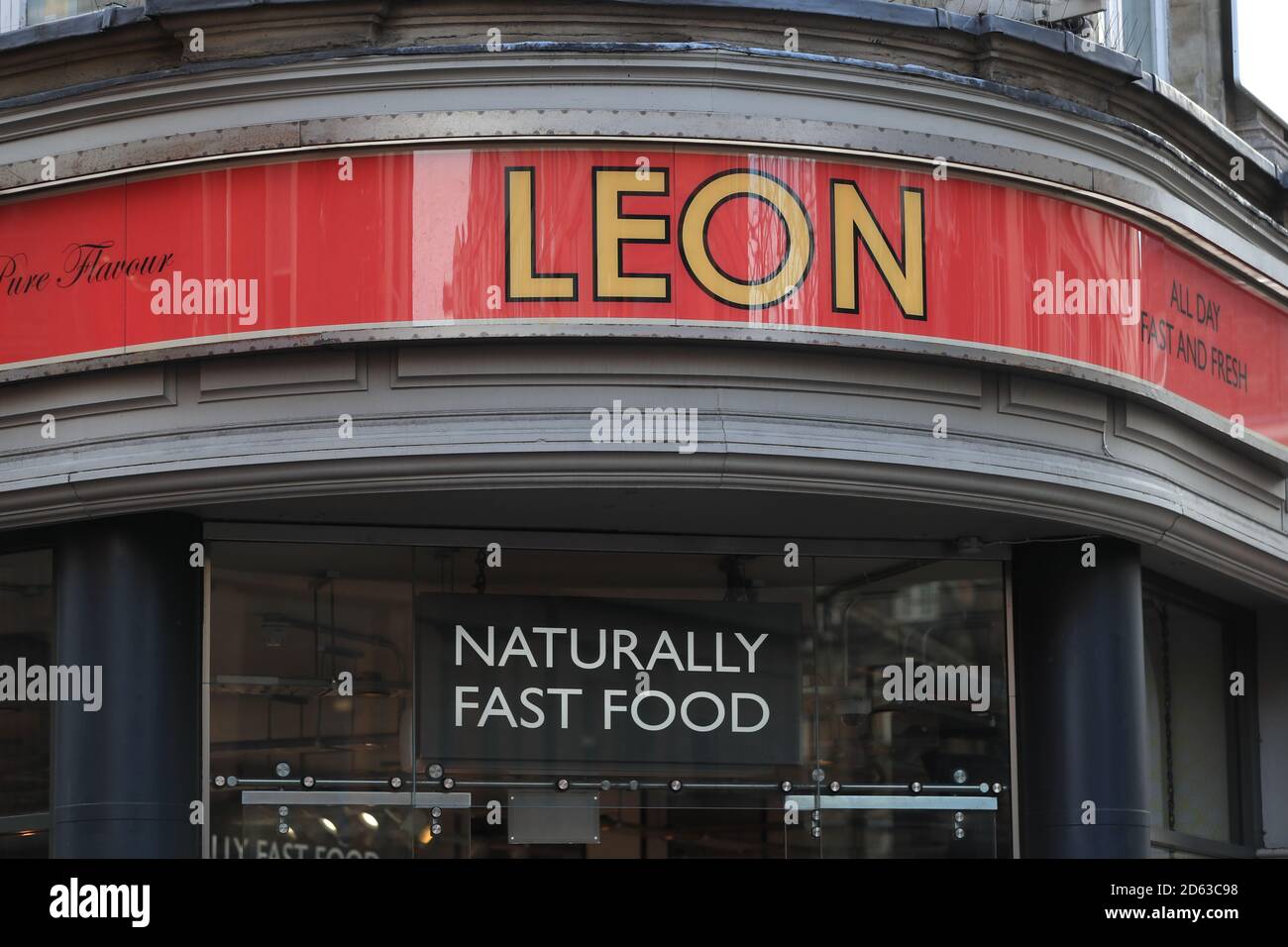 Leon restaurant sign logo hi-res stock photography and images - Alamy