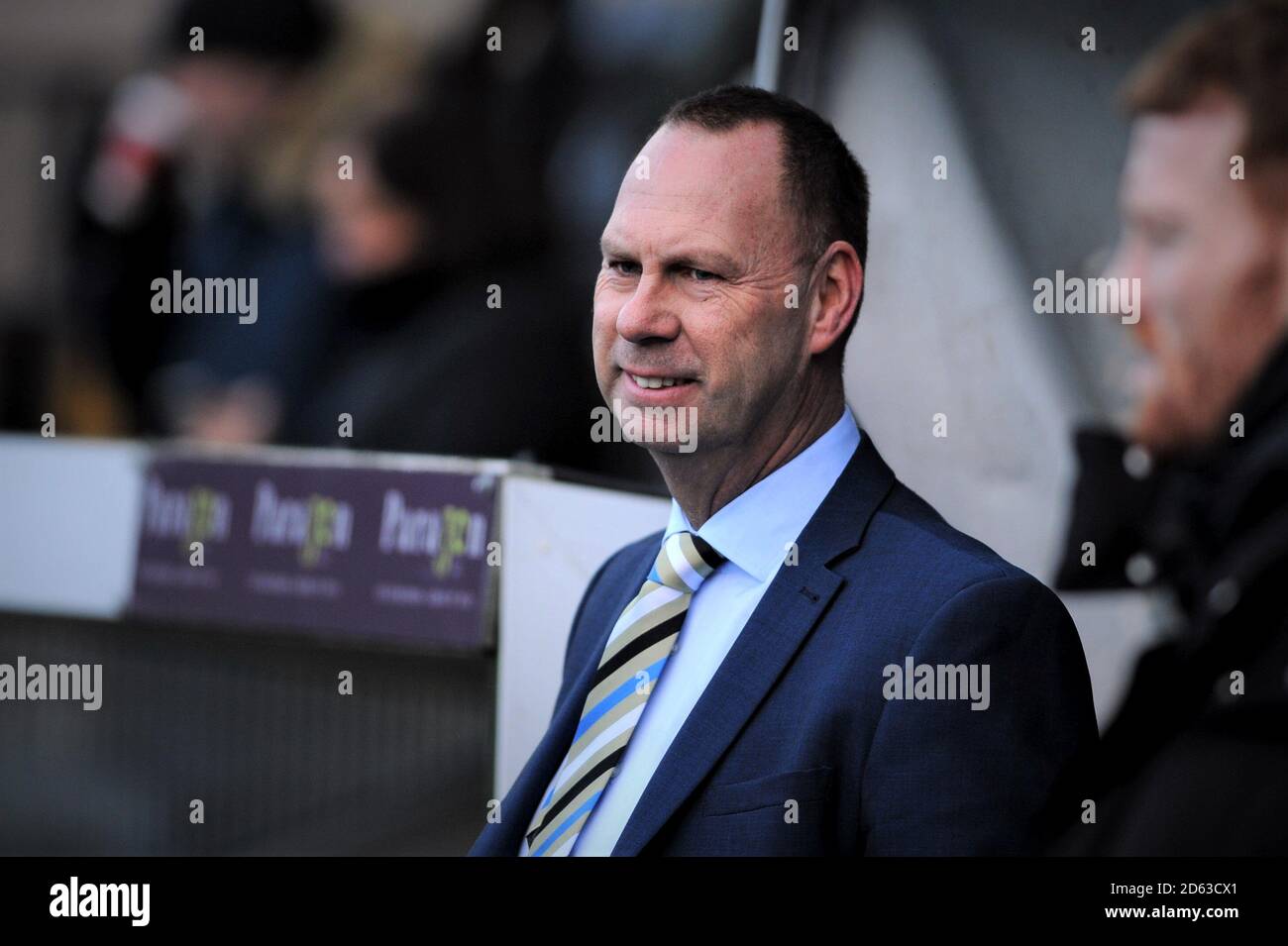 Notts County owner Alan Hardy in the stands Stock Photo - Alamy