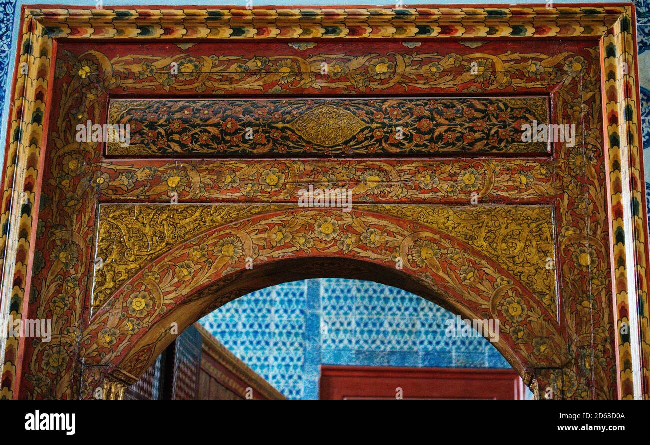 Fine example of Ottoman art patterns in view Stock Photo - Alamy