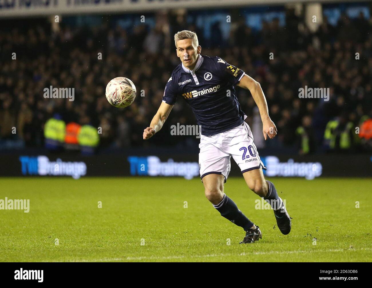 Millwall's Steve Morison Stock Photo - Alamy