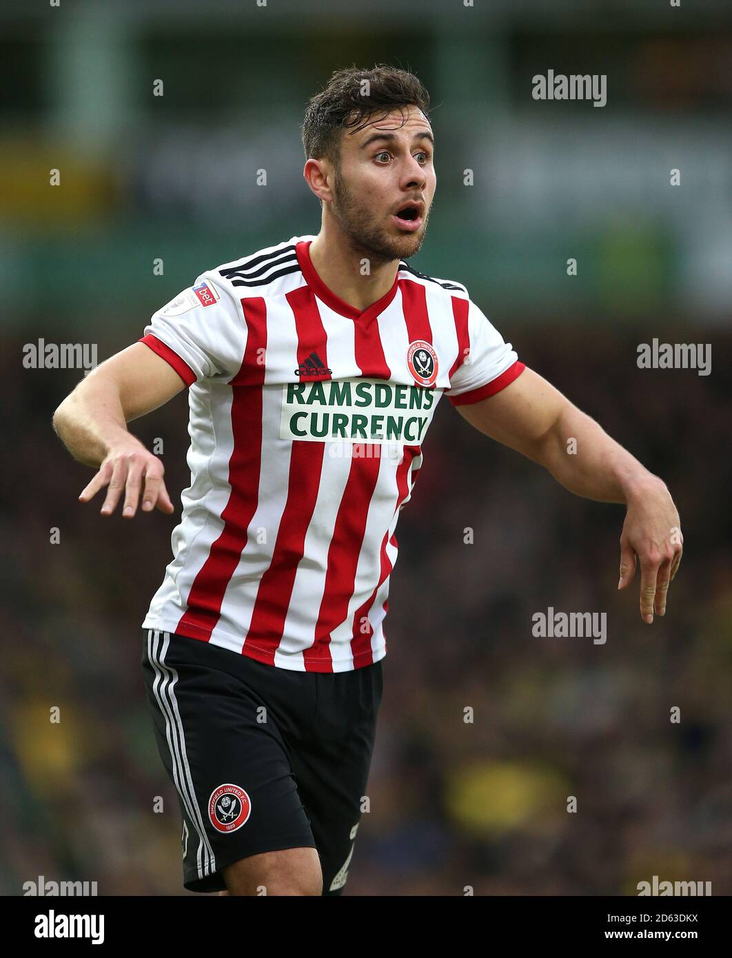 George Baldock, Sheffield United Stock Photo - Alamy