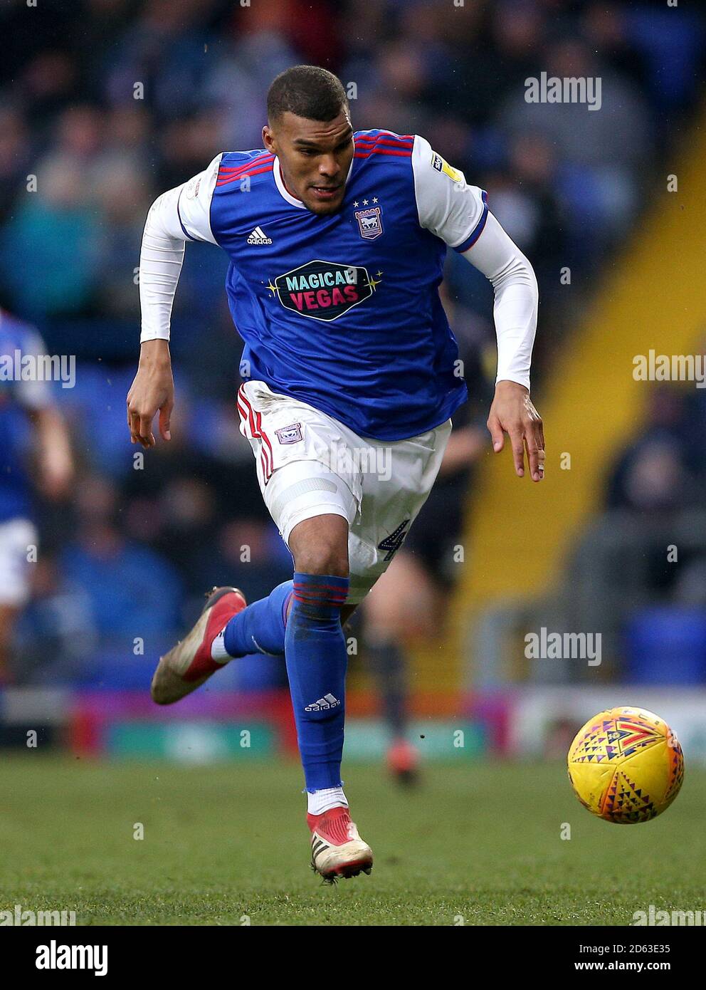 Ipswich Town's Collin Quaner Stock Photo - Alamy