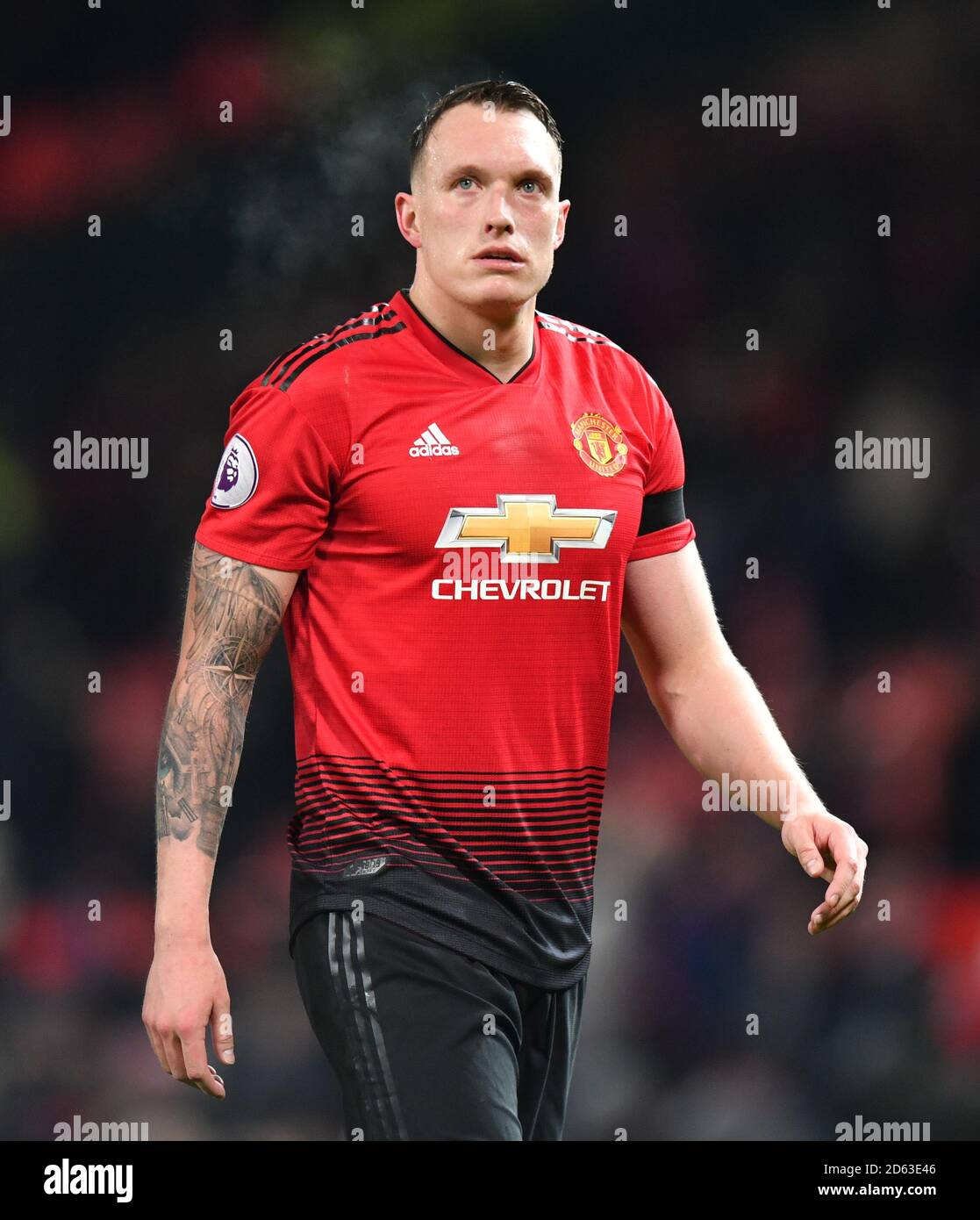 Phil Jones, Manchester United Stock Photo - Alamy