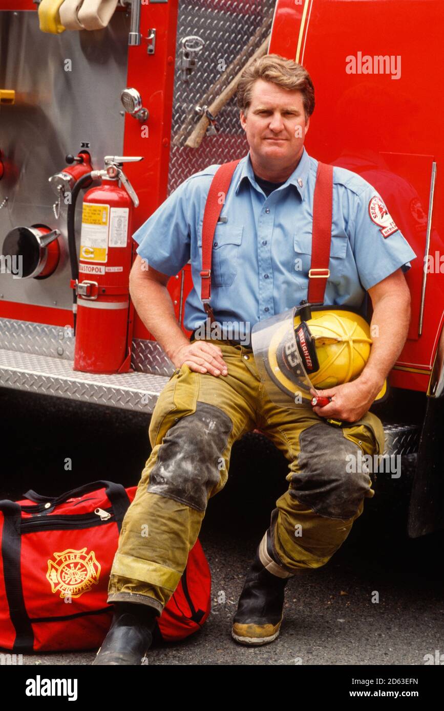 Fireman helmet america hi-res stock photography and images - Alamy
