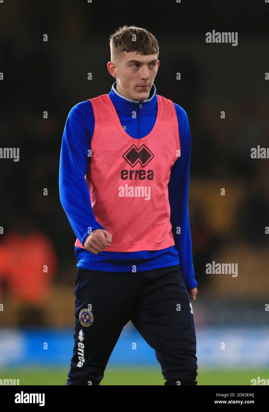 Shrewsbury Town's Luke Ward Stock Photo - Alamy