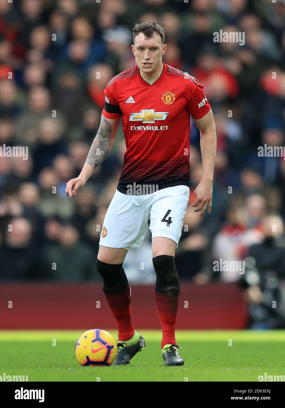 Phil Jones, Manchester United Stock Photo - Alamy