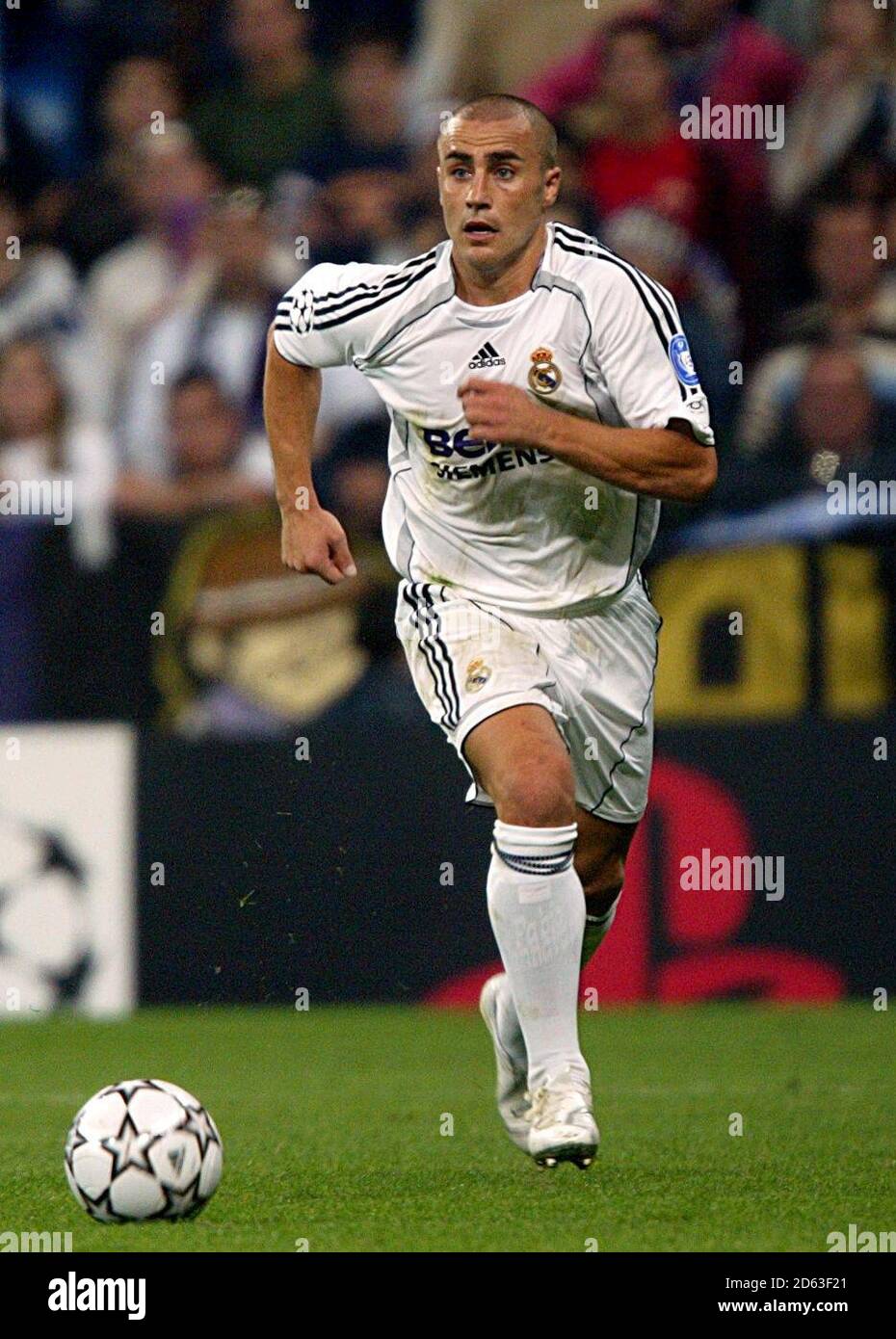 Fabio Cannavaro, Real Madrid Stock Photo - Alamy