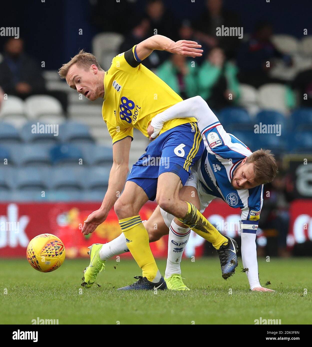 Birmingham City's Maikel Kieftenbeld and Queens Park Rangers Luke ...