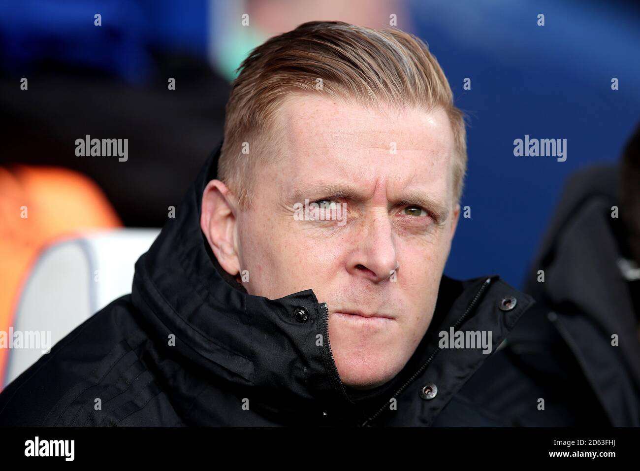 Birmingham City manager Garry Monk before the game Stock Photo - Alamy