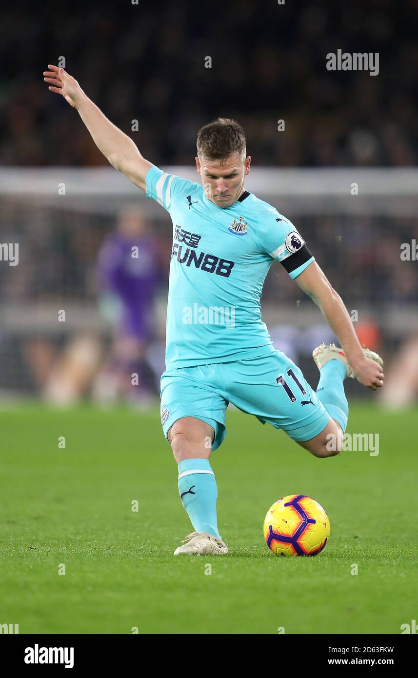 Newcastle United's Matt Ritchie in action Stock Photo - Alamy
