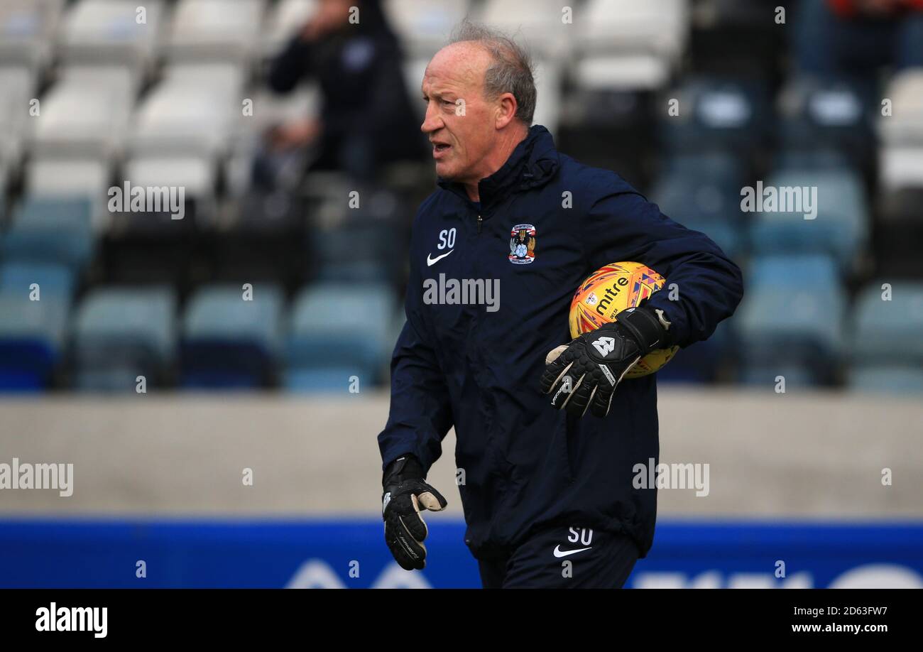 Coventry City goalkeeping coach Steve Ogrizovic Stock Photo - Alamy