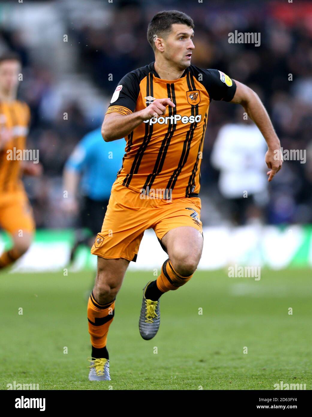 Hull City's Eric Lichaj in action during the match Stock Photo - Alamy