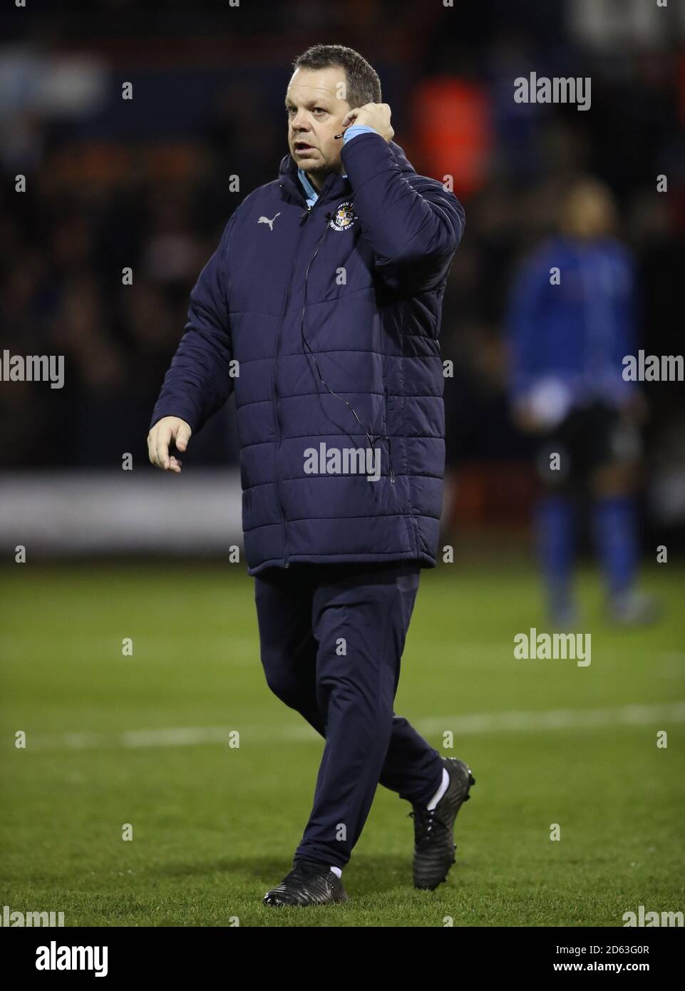 Luton Town goalkeeping coach Kevin Dearden Stock Photo - Alamy