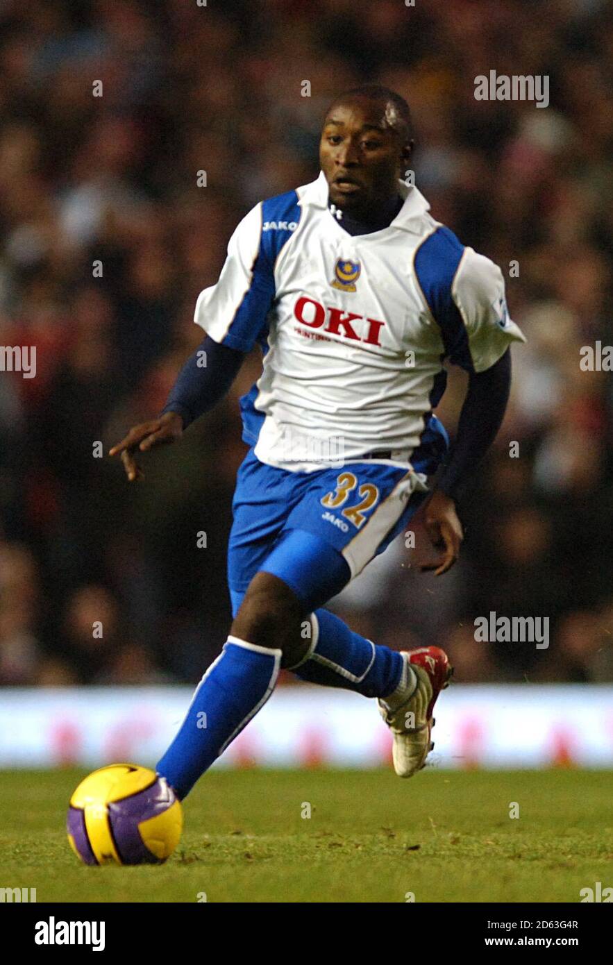 Lomana Tresor LuaLua, Portsmouth Stock Photo - Alamy