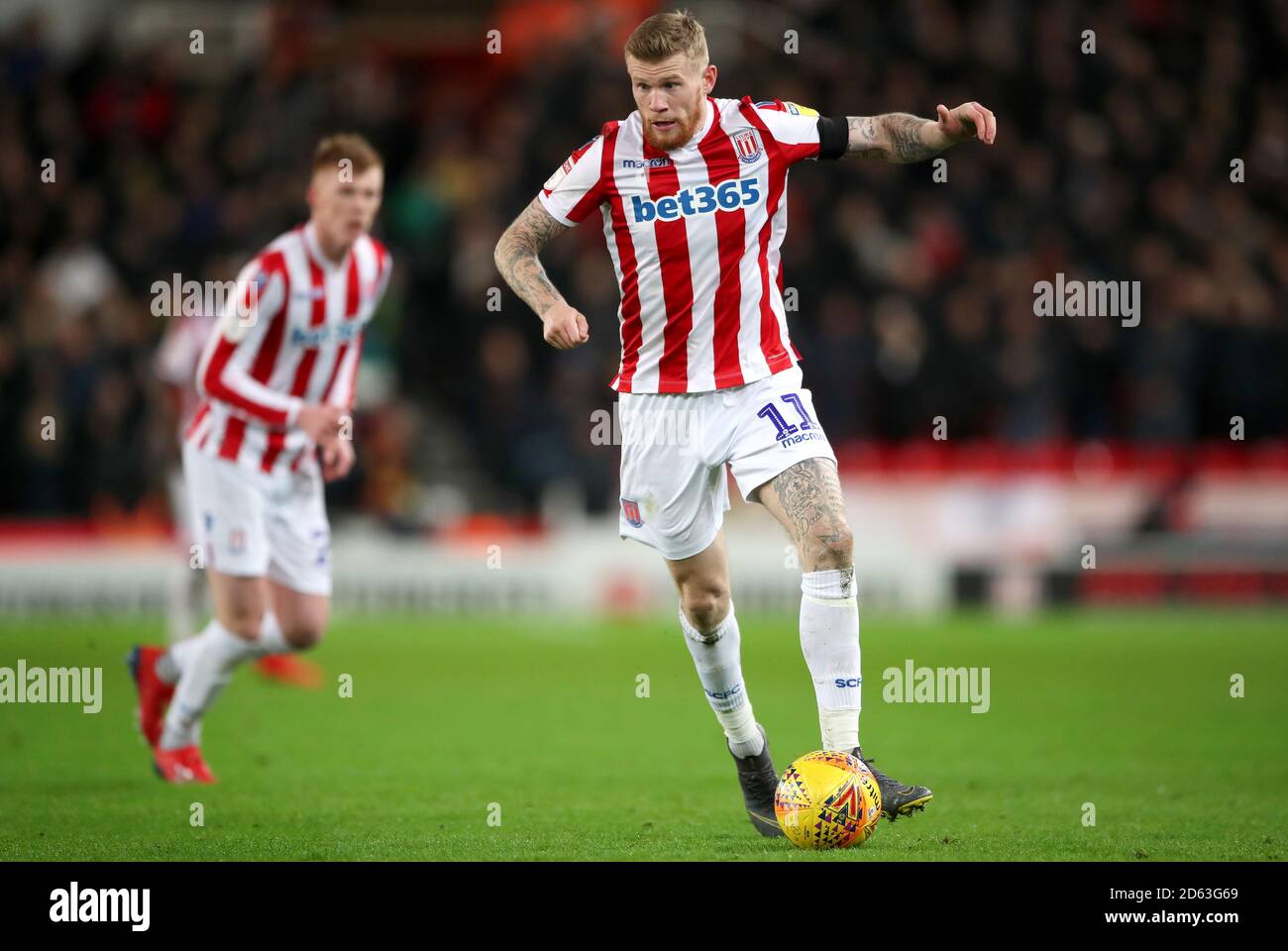 Stoke City's James McClean Stock Photo - Alamy