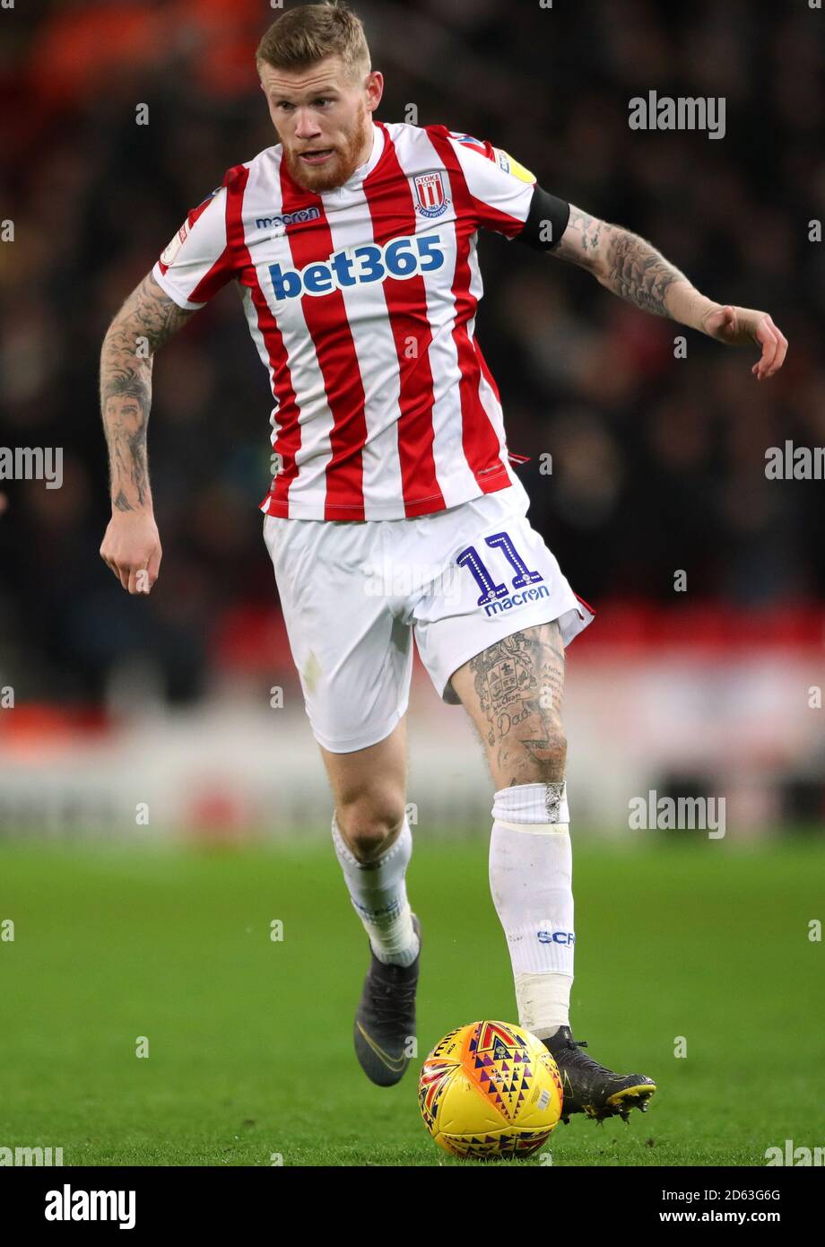 Stoke City's James McClean Stock Photo - Alamy