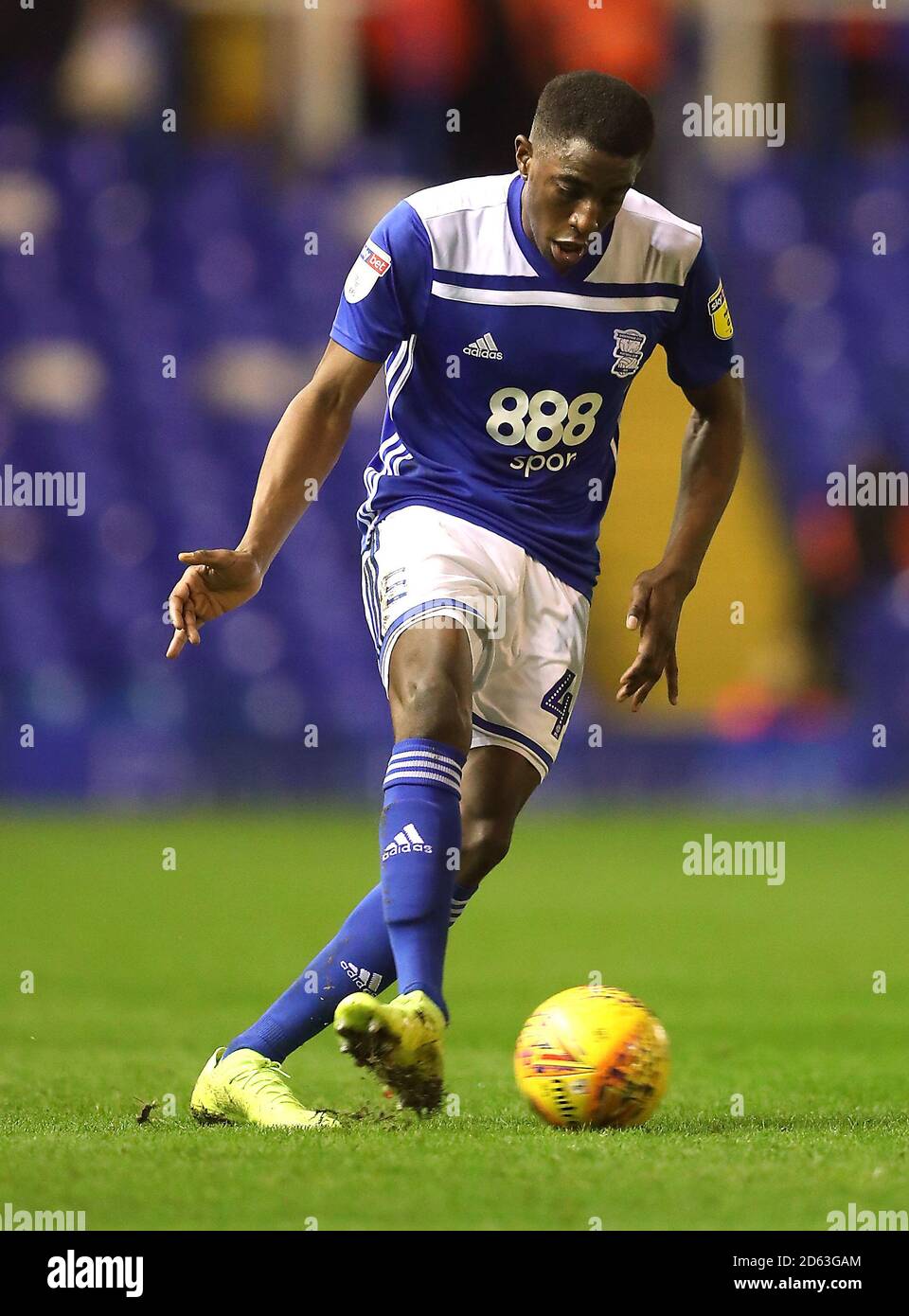 Birmingham City's Wes Harding in action Stock Photo - Alamy