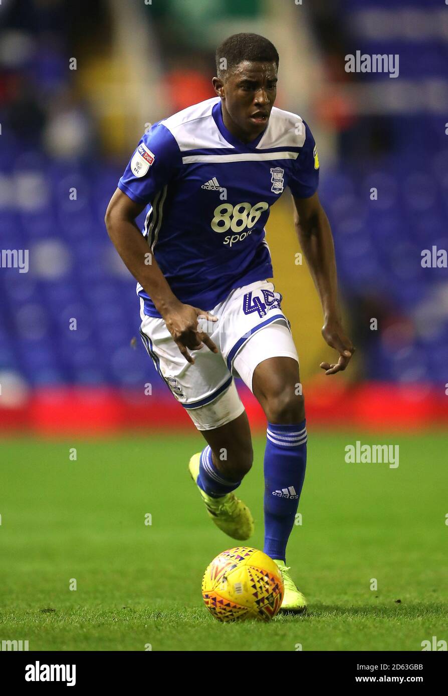 Birmingham City's Wes Harding in action Stock Photo - Alamy