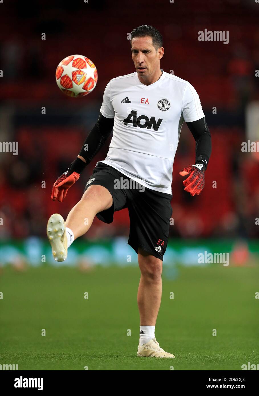 Manchester United goalkeeping coach Emilio Alvarez Stock Photo - Alamy