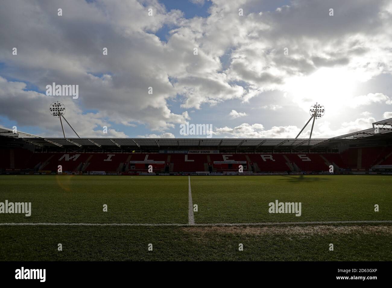 Rotherham United's AESSEAL New York Stadium Stock Photo - Alamy