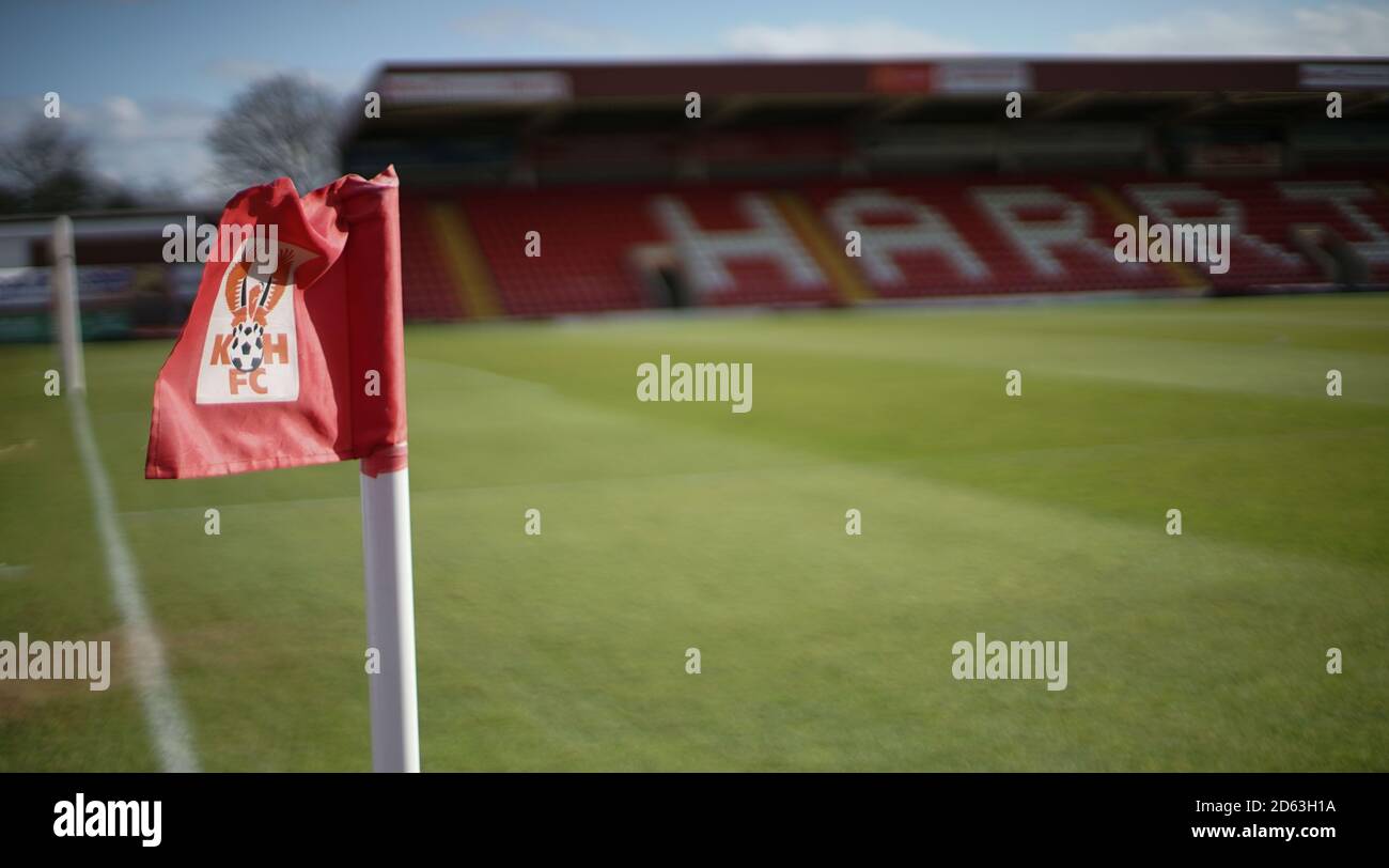 General View of Aggborough Stadium, Home of Kidderminster Harriers ...