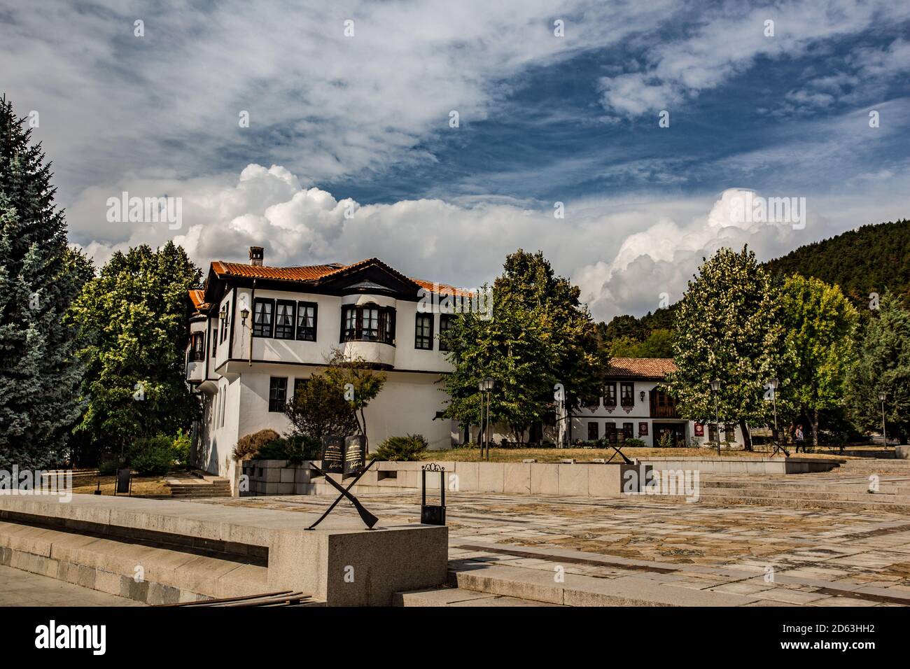 House in Kalofer town, Bulgaria Stock Photo - Alamy