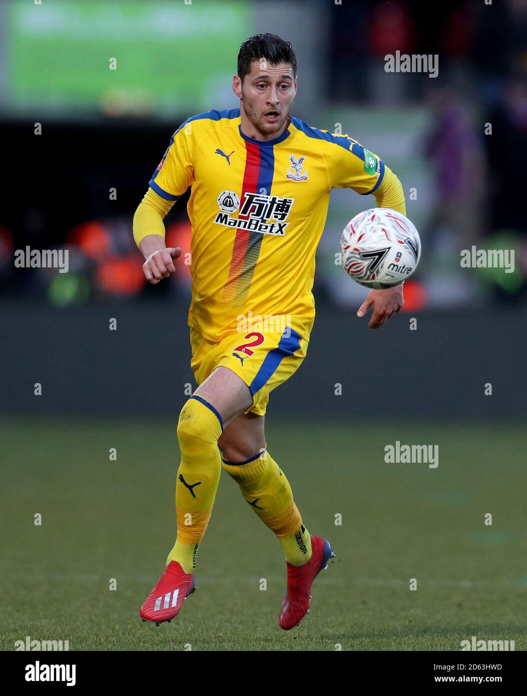 Crystal Palace's Joel Ward in action Stock Photo - Alamy
