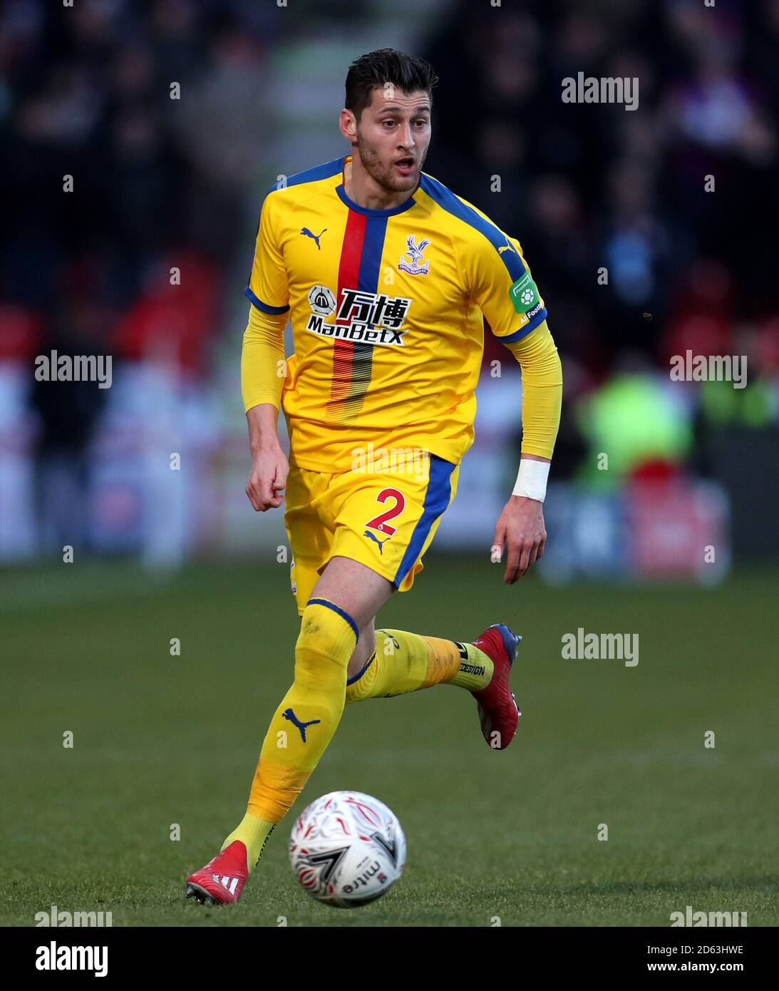 Crystal Palace's Joel Ward in action Stock Photo - Alamy