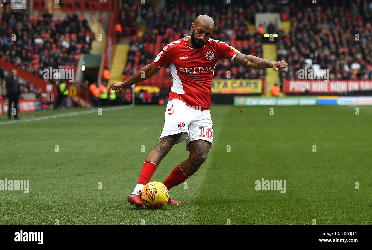 Charlton Athletic's Billy Clarke Stock Photo - Alamy