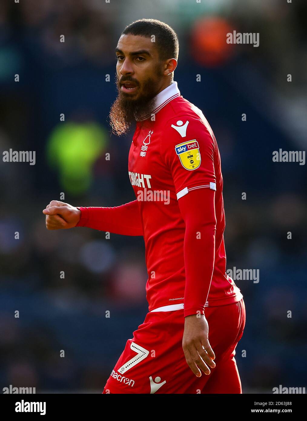 Nottingham Forest's Lewis Grabban Stock Photo - Alamy