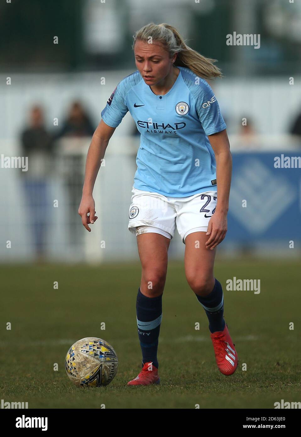 Manchester City Women's Claire Emslie Stock Photo - Alamy
