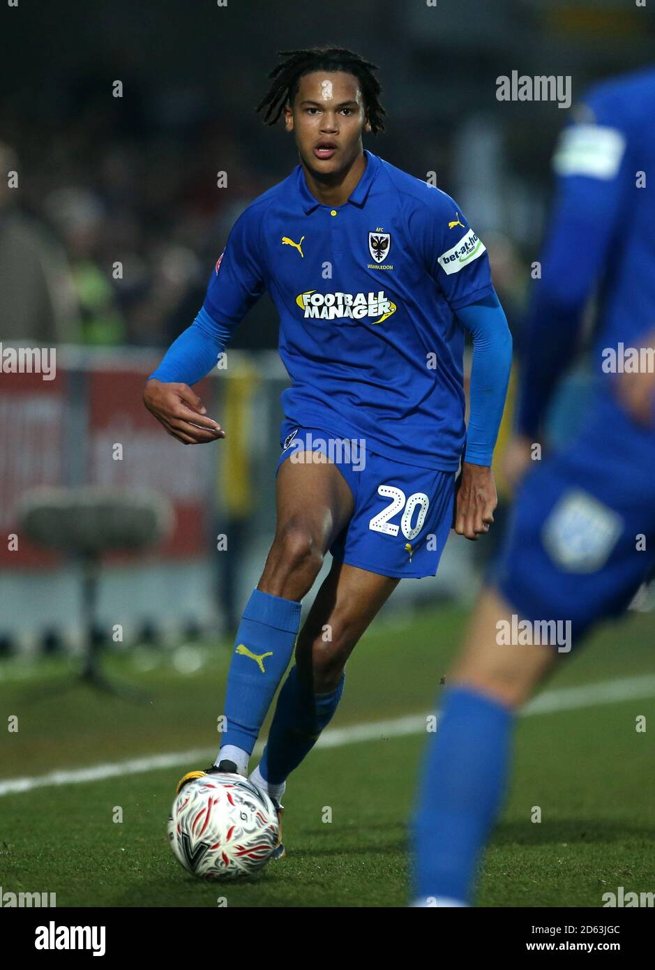 AFC Wimbledon's Toby Sibbick Stock Photo - Alamy