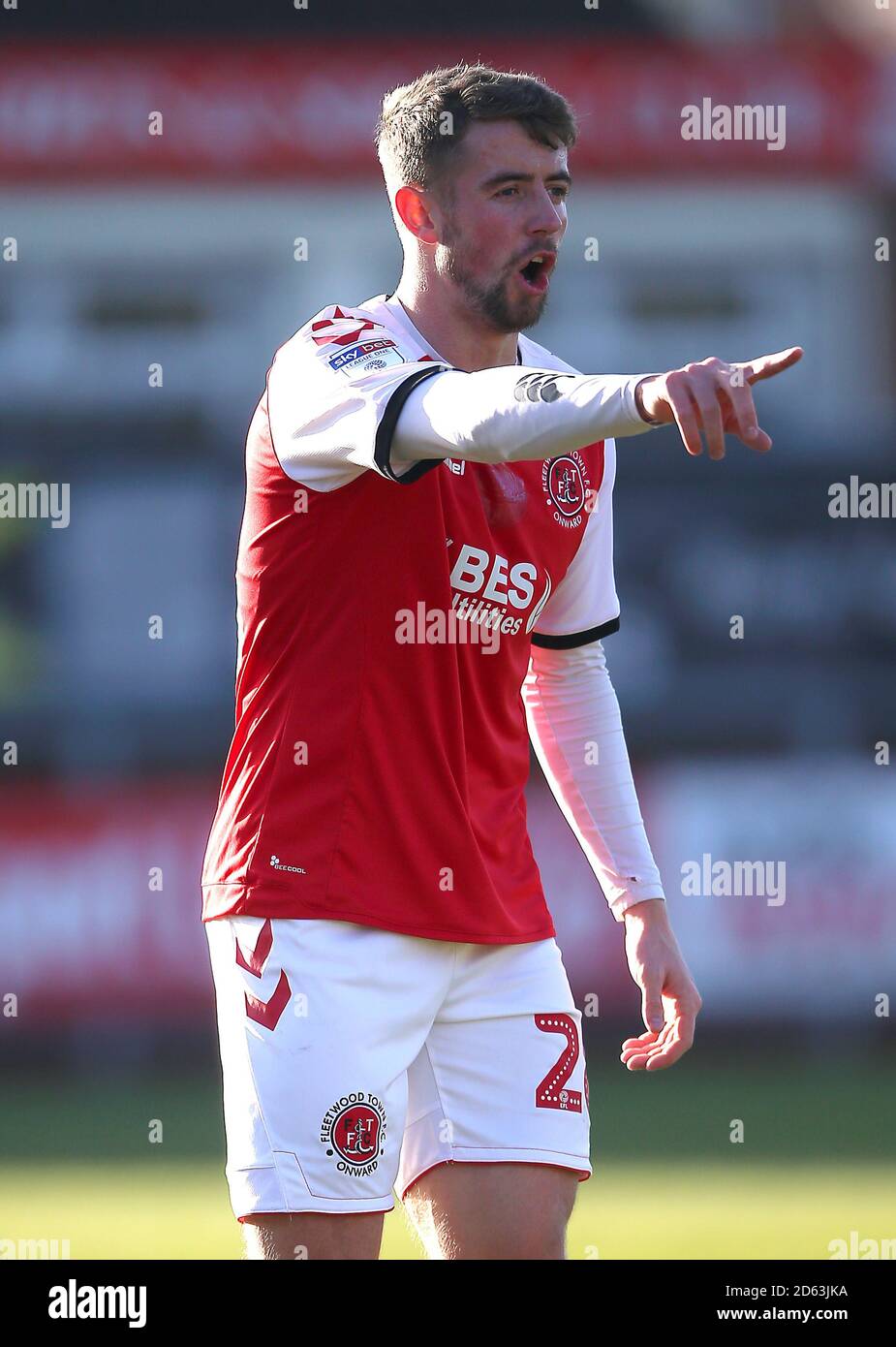 Fleetwood Town's Jack Sowerby Stock Photo - Alamy