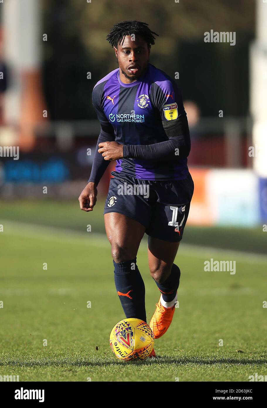 Luton Town's Pelly Ruddock Stock Photo - Alamy