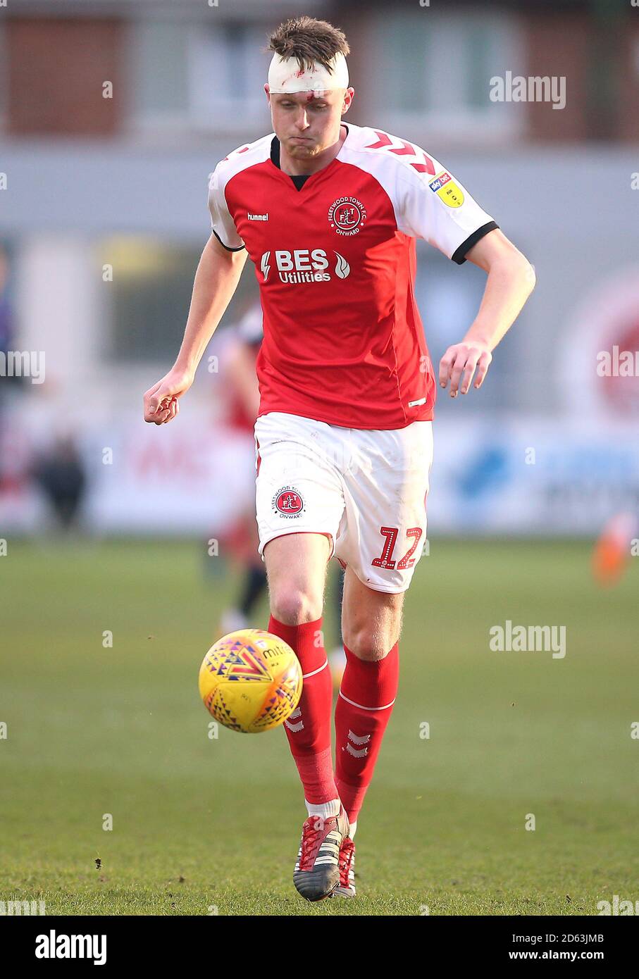 Fleetwood Town's Harry Soutar Stock Photo - Alamy