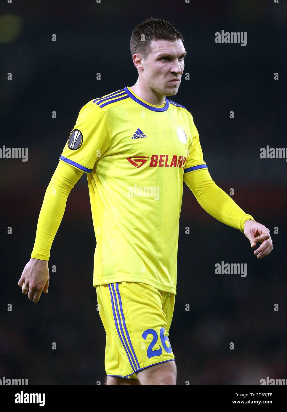 BATE Borisov's Nemanja Milic Stock Photo - Alamy