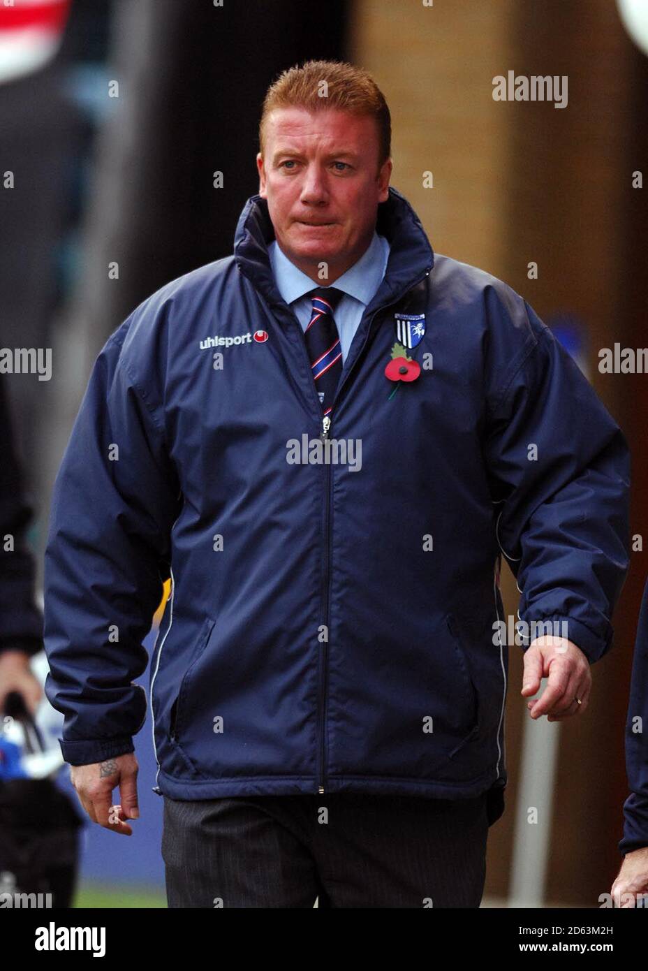 Gillingham's manager Ronnie Jepson Stock Photo - Alamy