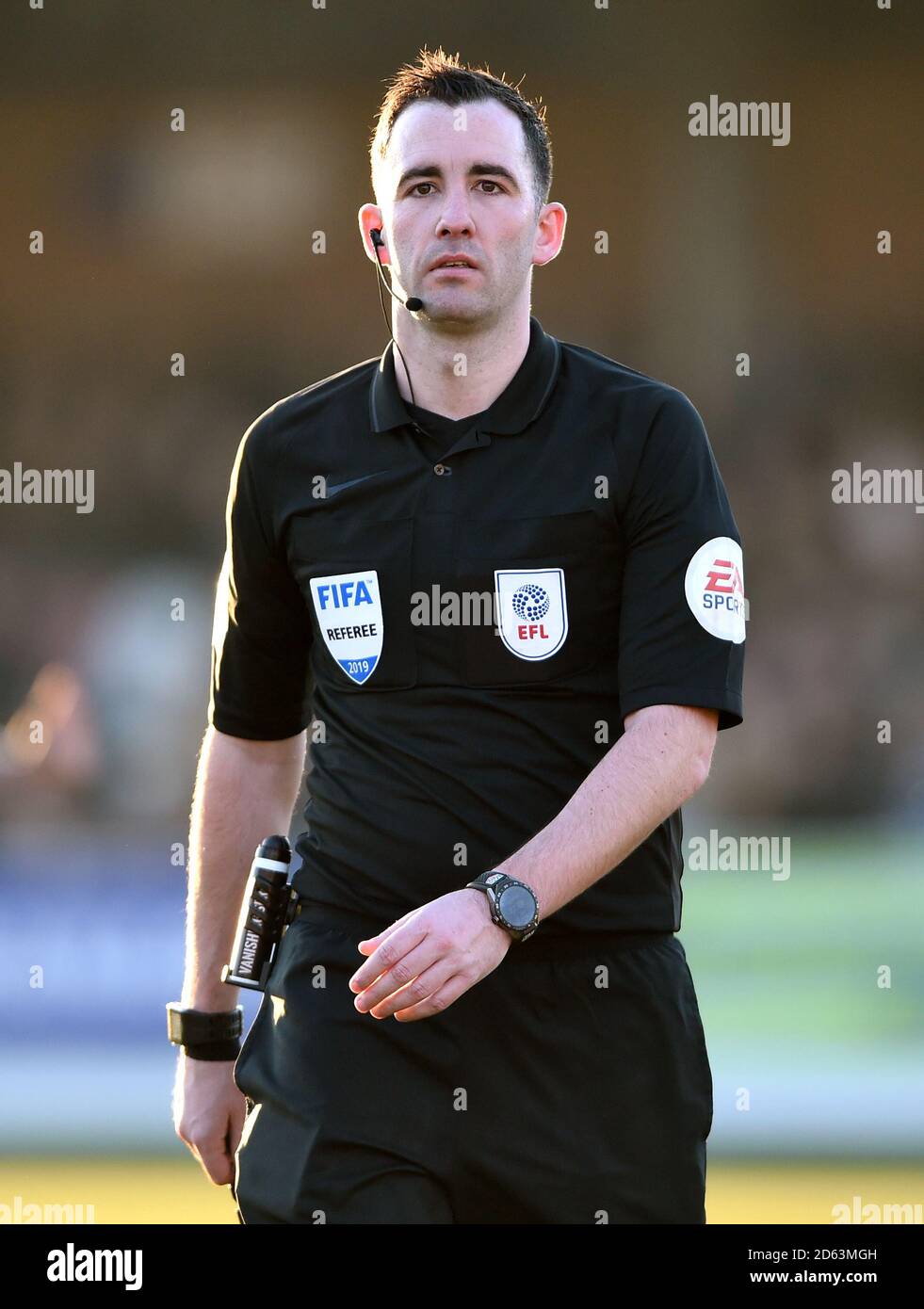 Referee Chris Kavanagh Stock Photo - Alamy