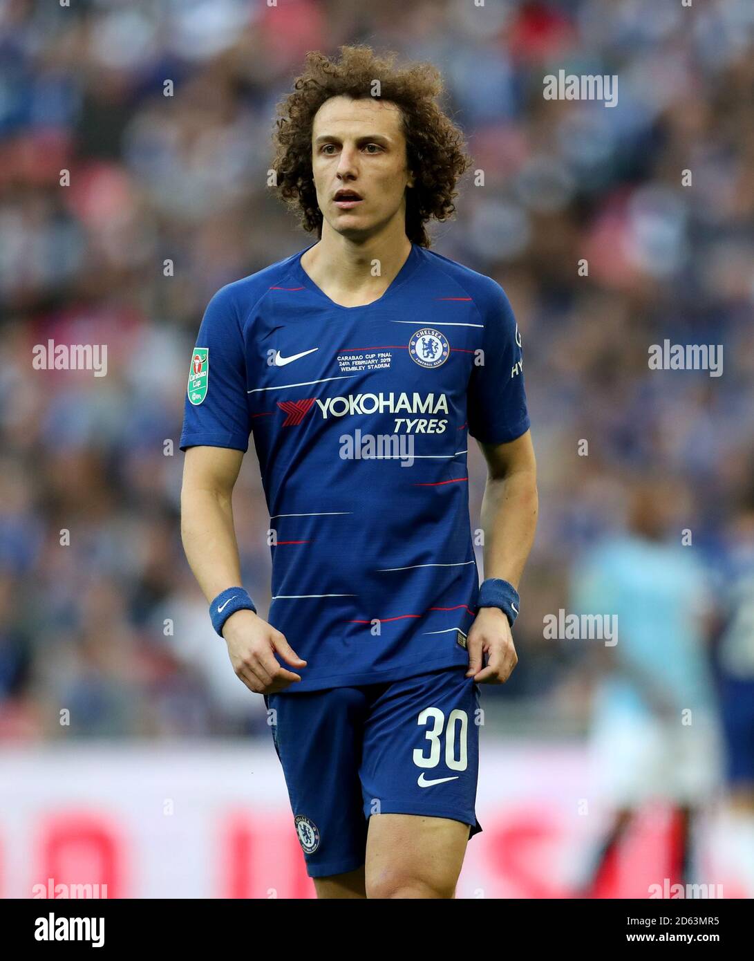 Chelsea's David Luiz Stock Photo - Alamy