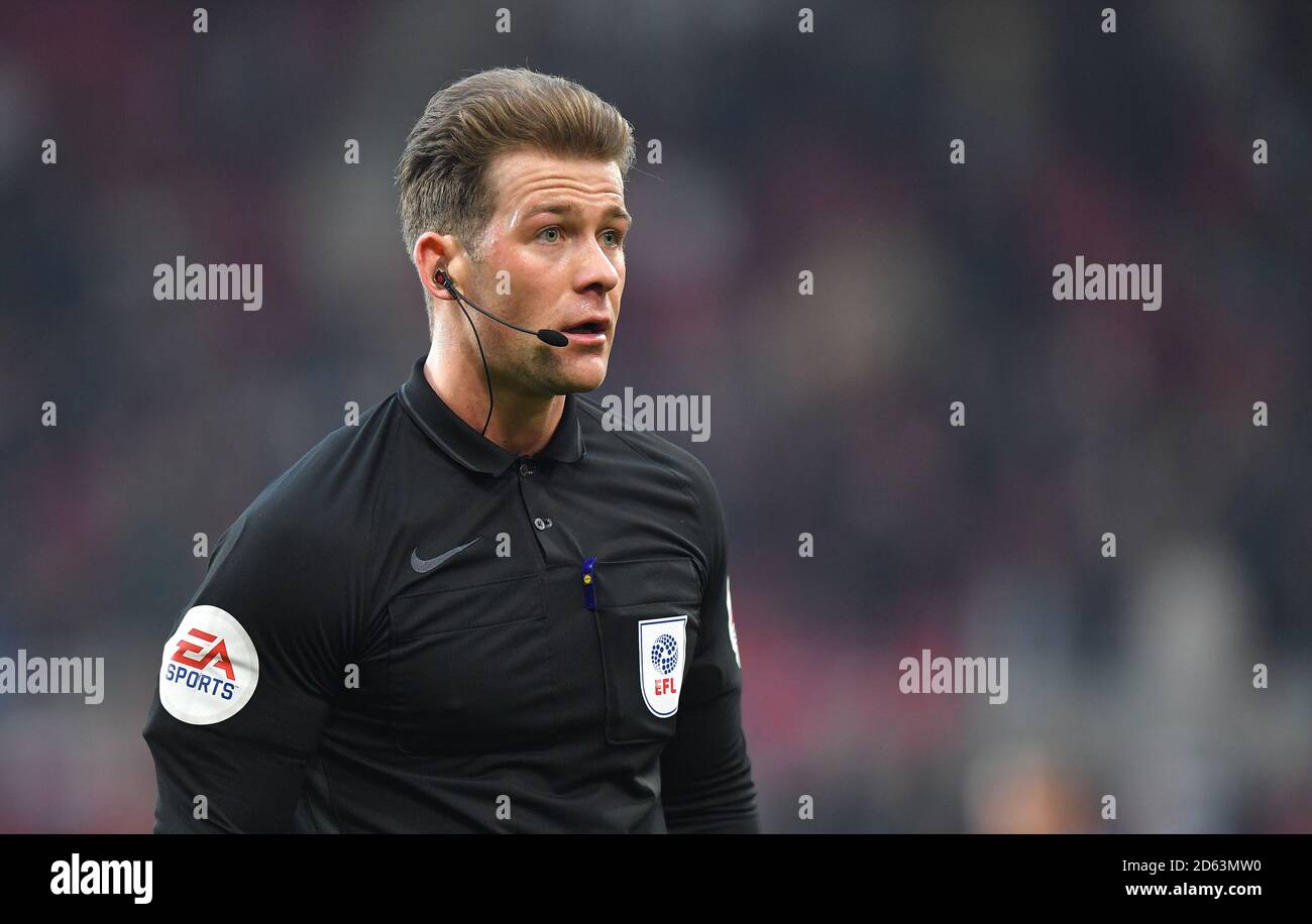 Match Referee Andrew Madley Stock Photo - Alamy