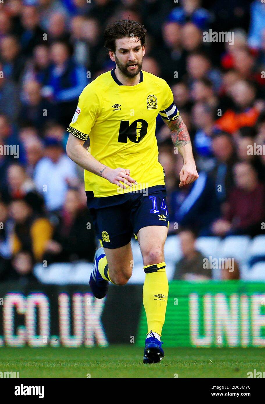 Blackburn Rovers' Charlie Mulgrew Stock Photo - Alamy