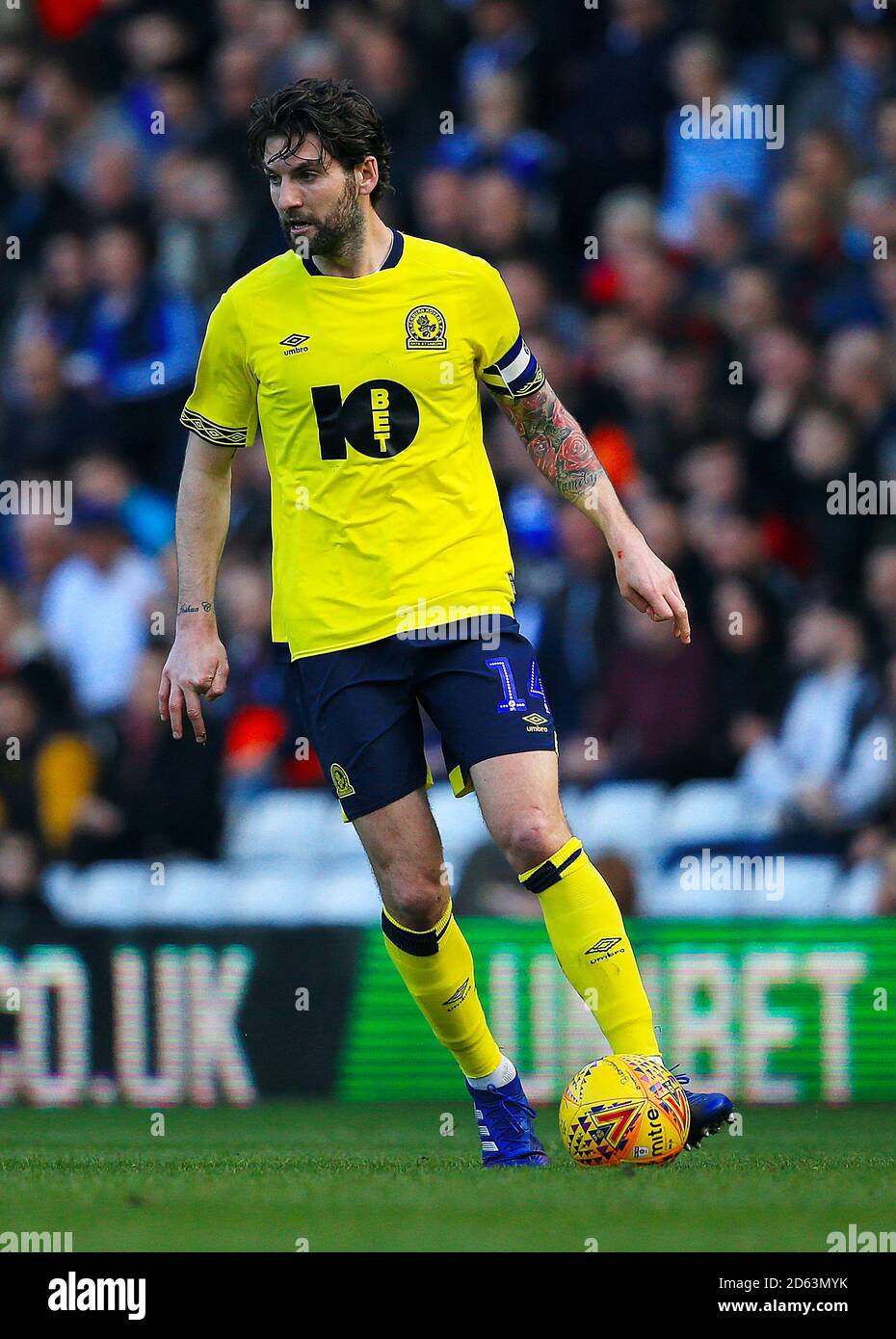Blackburn Rovers' Charlie Mulgrew Stock Photo - Alamy