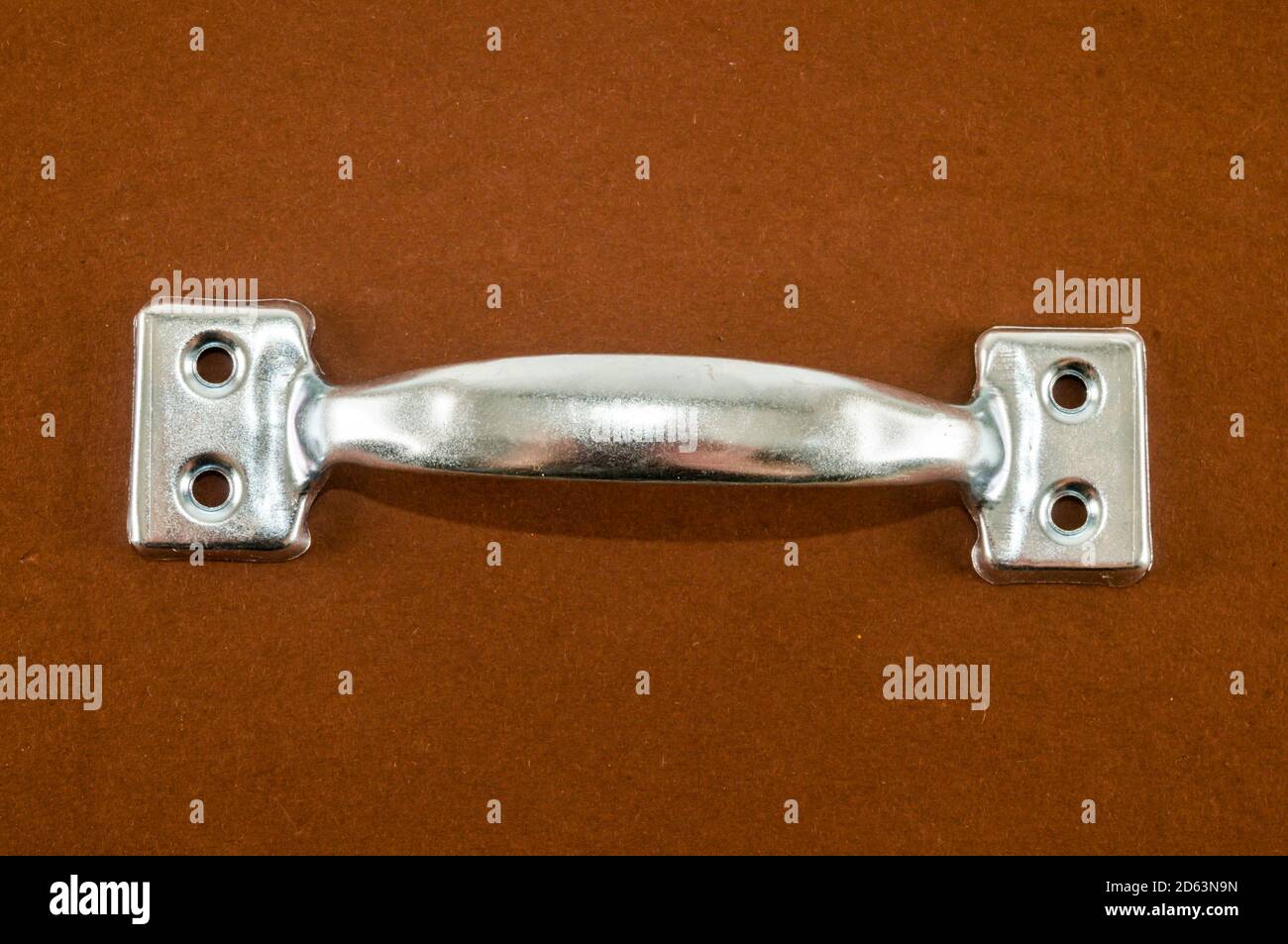Metal case handle Stock Photo - Alamy