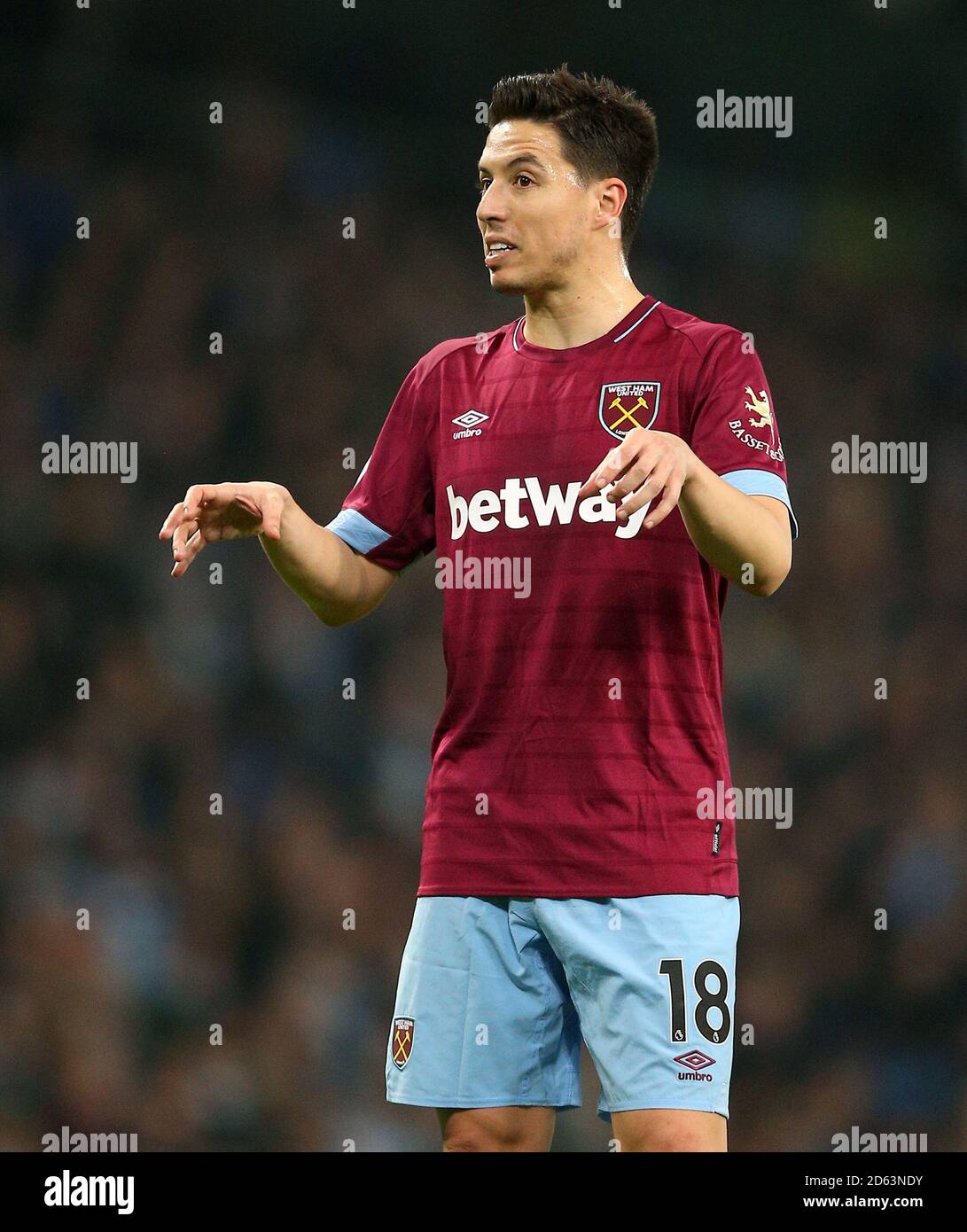 West ham uniteds samir nasri hi-res stock photography and images - Alamy