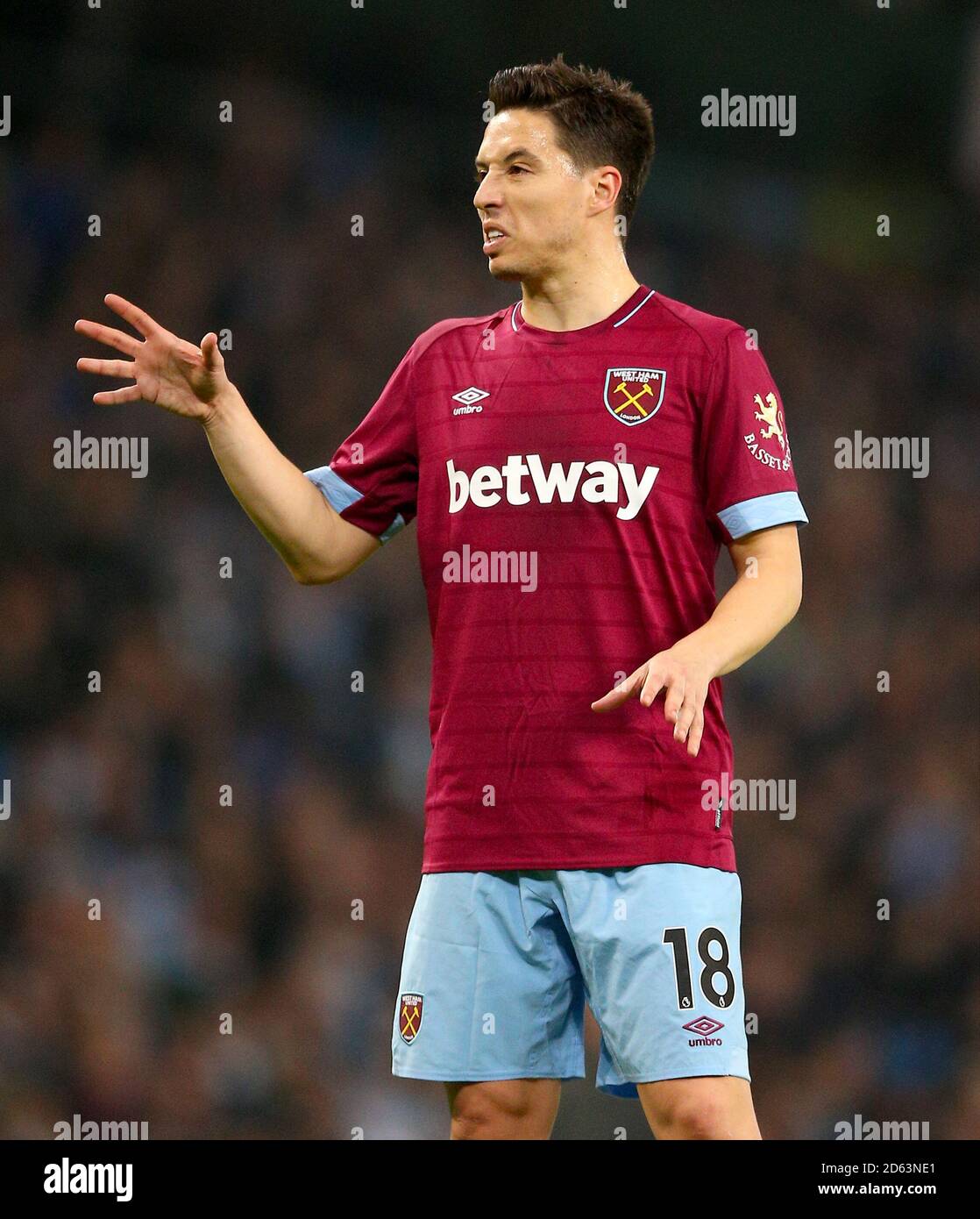 West ham uniteds samir nasri hi-res stock photography and images - Alamy