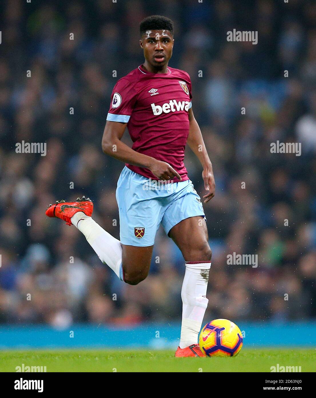 West Ham United's Ben Johnson Stock Photo - Alamy