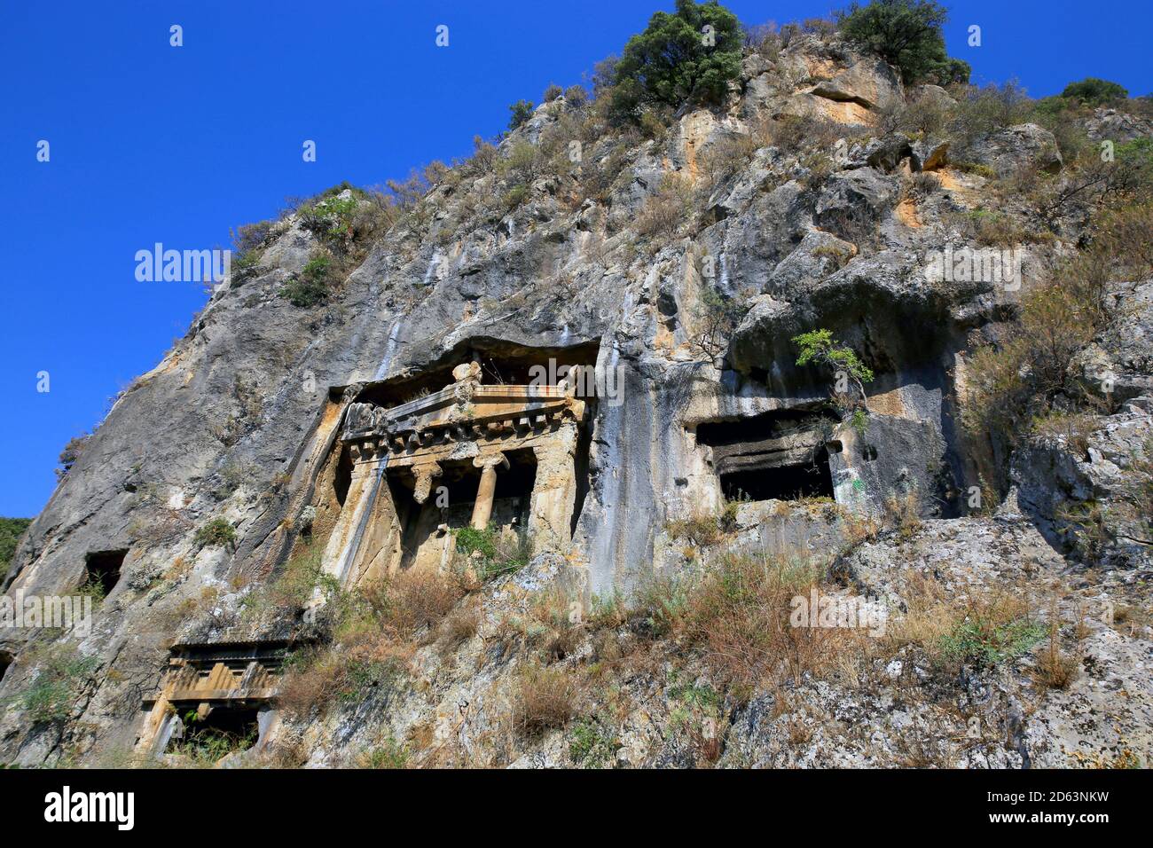 Telmessos rock tombs hi-res stock photography and images - Alamy