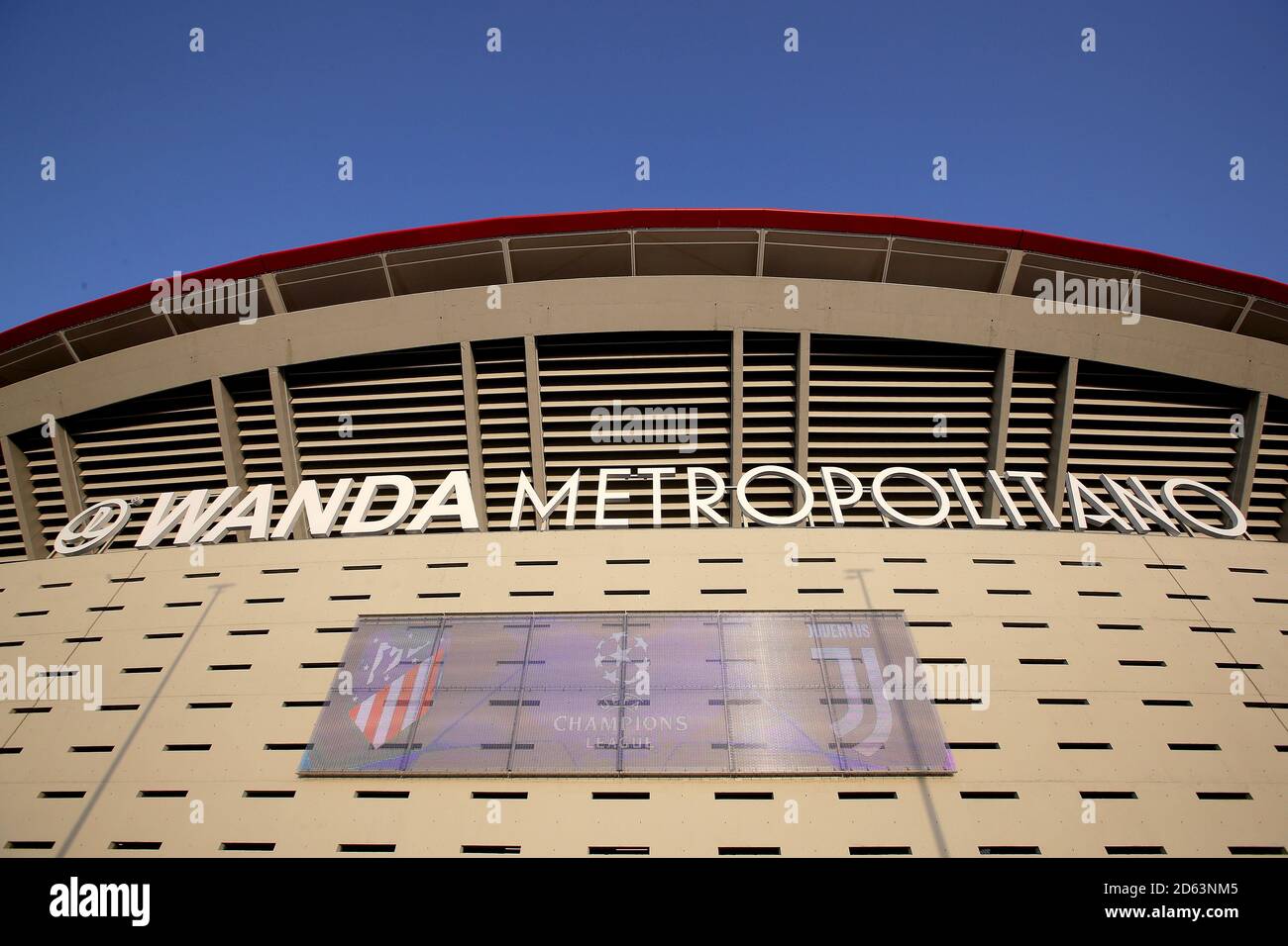 General view of the Wanda Metropolitano Stadium Stock Photo - Alamy