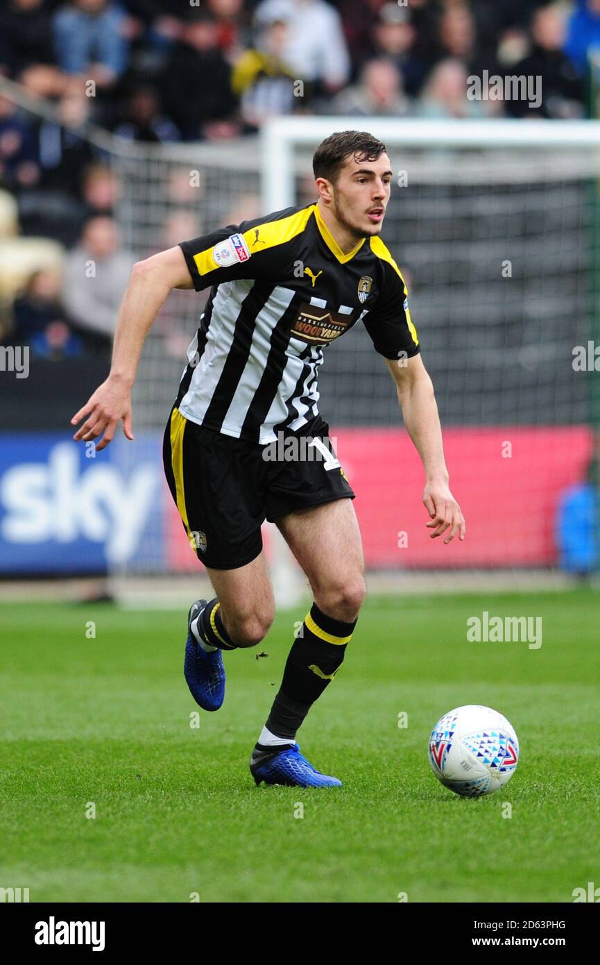 Notts County's Sam Stubbs Stock Photo - Alamy