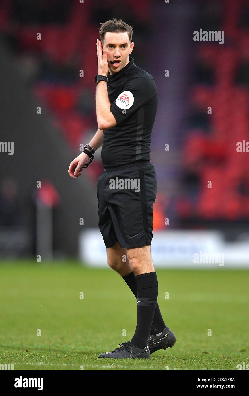 Match referee Ben Toner Stock Photo - Alamy